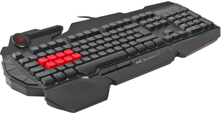 Клавиатура проводная A4Tech B318 Bloody LK Black USB Black ...