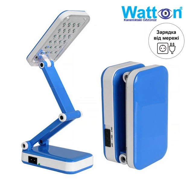 Аккумуляторная светодиодная настольная лампа - трансформер на 28 LED ...