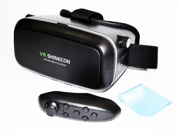 Очки виртуальной реальности Box Shinecon Glasses 3D VR Черные – фото ...