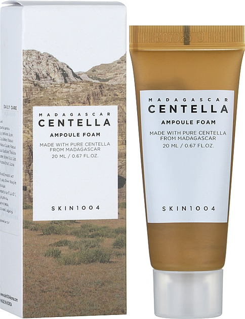Ампульная пенка для умывания с центеллой Skin1004 Madagascar Centella ...
