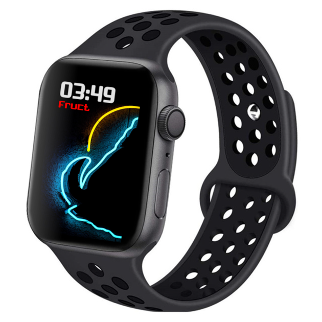 Силиконовый ремешок Fruct Nike Sport Band for Apple Watch 42/44/45/46 ...