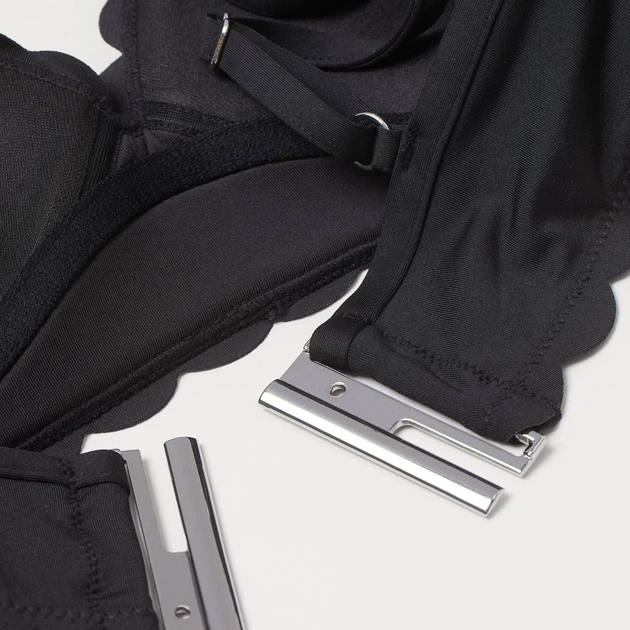 Верхня частина купальника жіноча H&M XAZ324388USWT 85B Чорна (DD8000006931034) – Брендовий одяг ...