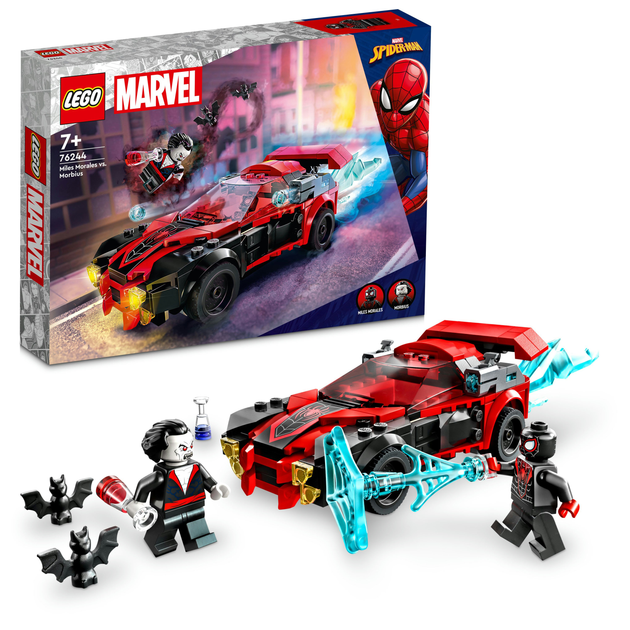 Конструктор LEGO Super Heroes Marvel Майлз Моралес против Морбиуса 220 ...