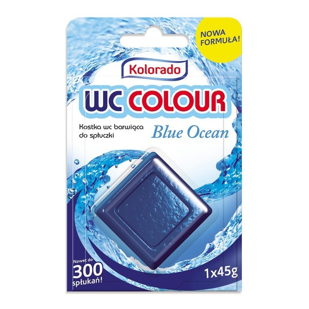 Таблетка для бачка унитаза WC COLOUR 1 шт СИНИЙ WCC 1К – фото, отзывы ...