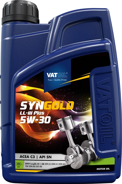 Моторное масло VATOIL Syngold LL-III PLUS 5W-30 1 л (50020) – фото ...