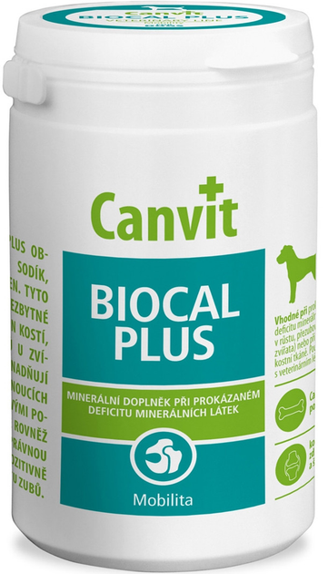 Витаминная добавка Canvit Biocal Plus для улучшения подвижности у собак ...