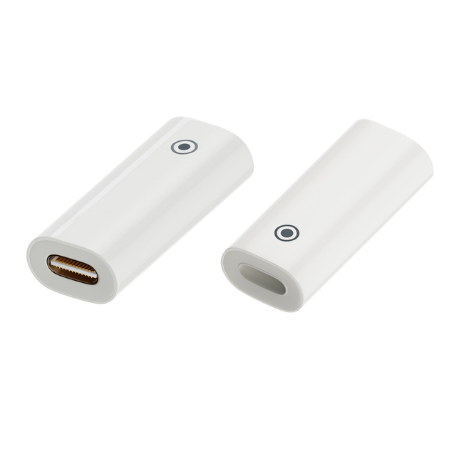 Адаптер Goojodoq Type-C-Lightning для Apple Pencil 1 White – низкие ...
