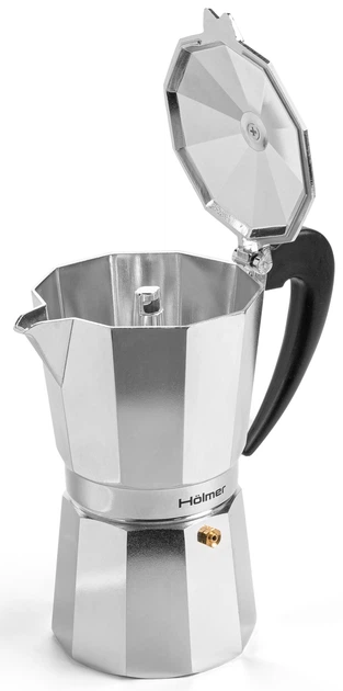 Гейзерная кофеварка Hölmer 450 мл (CF-0450-AL) – купить онлайн на ROZETKA