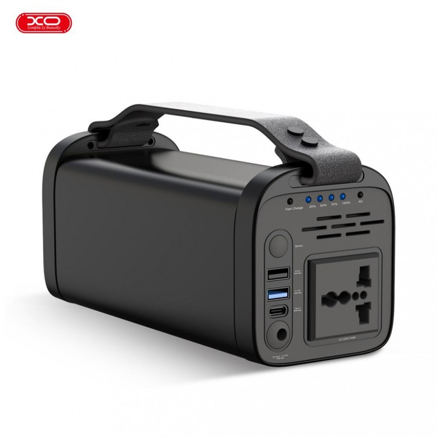 Зарядная станция 144Wh, Outdoor powerbank с фонарем, розеткой 220V-50Hz ...