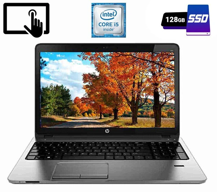 Ноутбук HP ProBook 450 G1 / 15.6" TN Touch / Core i5-4200M (2(4) ядра по 2.5-3.1GHz) / GB DDR3 ...