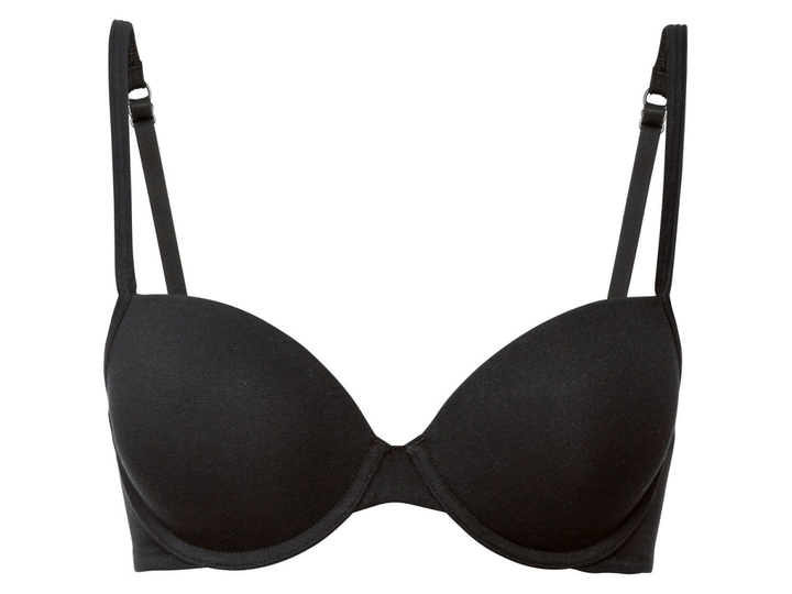 Бюстгальтер трикотажный для женщины Esmara LYCRA® 357390 80B Черный ...