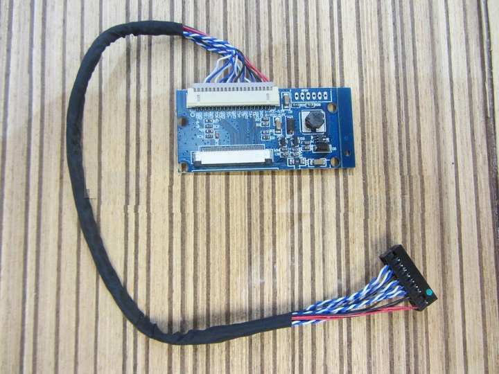 Переходник DF14 20 pin 8 бит LVDS на плоский шлейф FFC 40P (3038 ...