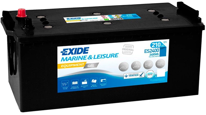 Аккумуляторная батарея Exide 12V 210Ah (ES2400) – фото, отзывы ...