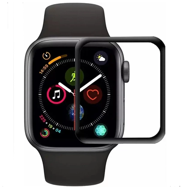 Захисне скло Glass для Apple Watch 44 mm black – фото, отзывы ...