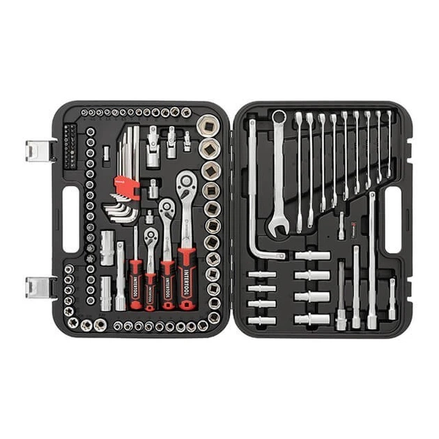 Набор инструментов 126 ед. INTERTOOL STORM автонабор, набор ключей, набор головок, набор ...