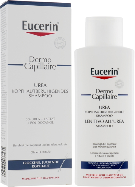 Увлажняющий шампунь для сухой и раздраженной кожи головы - Eucerin ...