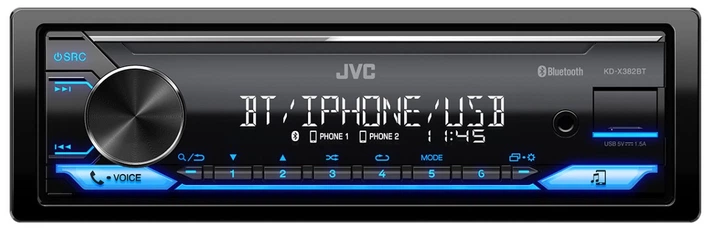 Магнітола JVC KD-X382BT – фото, відгуки, характеристики в інтернет-магазині ROZETKA від продавця ...