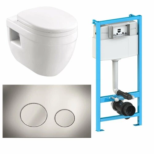 Набор з інсталяцією Devit Project 2.0 90.211+ 3120147 + 90.211.KH Комплект інсталяція+кнопка ...