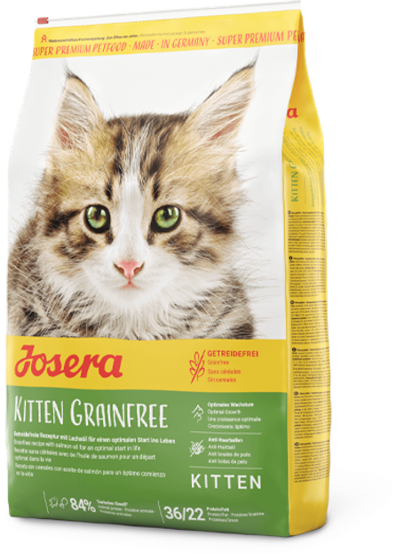 Сухой беззерновой корм для котят Josera Kitten grainfree 400 г от ...