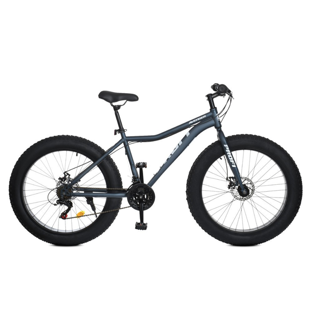 Велосипед горный фэтбайк Profi Avenger 26 дюймов рама 17" (Графит ...
