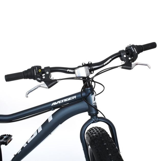 Велосипед горный фэтбайк Profi Avenger 26 дюймов рама 17" (Графит ...