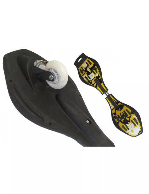 Двухколёсный скейт Bavar Sport Рипстик (Ripstik) 632 желтый – фото ...