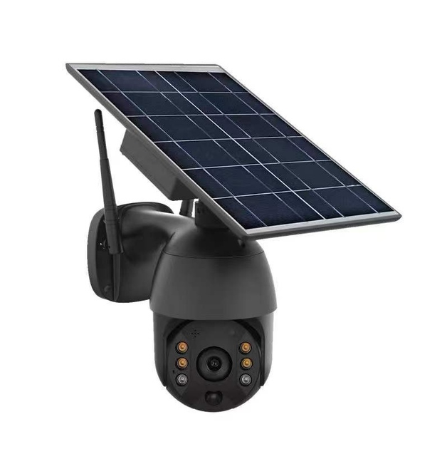 Уличная поворотная IP камера Escam QF480 черная 4G 2mp с солнечной ...