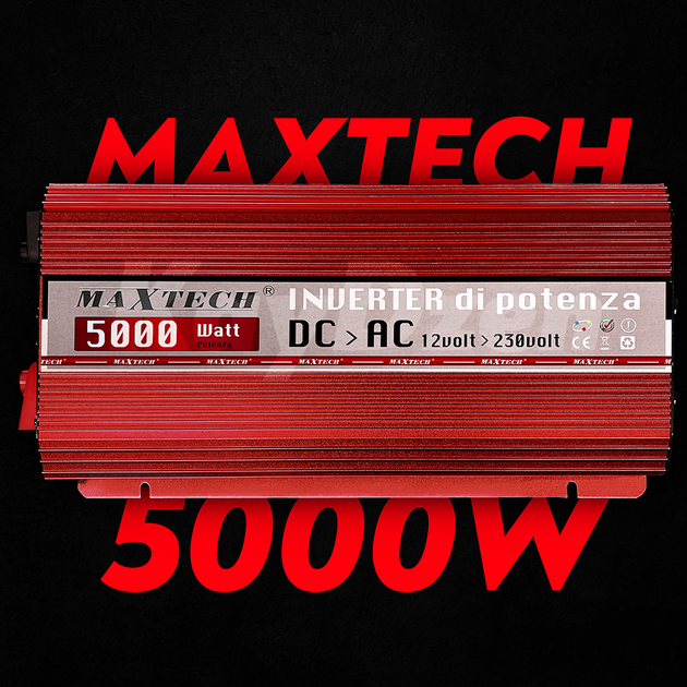 Преобразователь напряжения MaxTech HB-5000-12 5000 Ватт инвертор 5000W ...