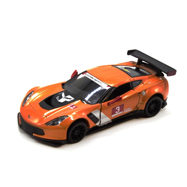 Машинка KINSMART "Chevrolet Corvette C7" (оранжевая) – игрушки с ...