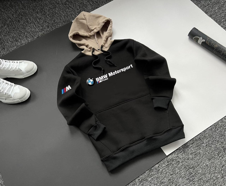Мужское зимнее худи BMW Motorsport черное XS от продавца: My Family ...