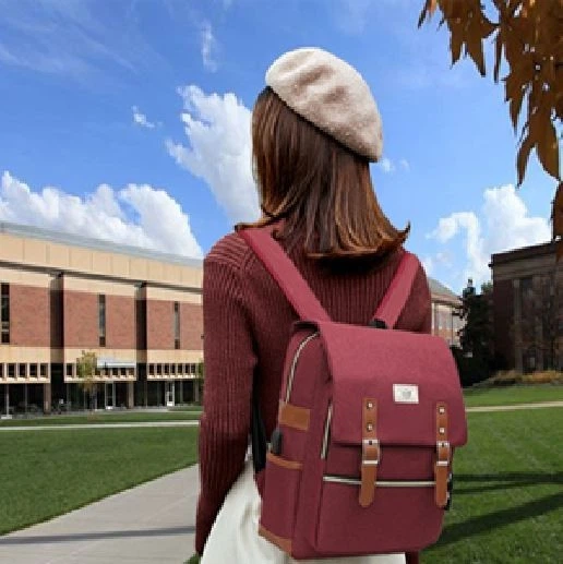 Рюкзак міський Wenjie R020 для ноутбука 16"об'єм 22л. Червоний ...