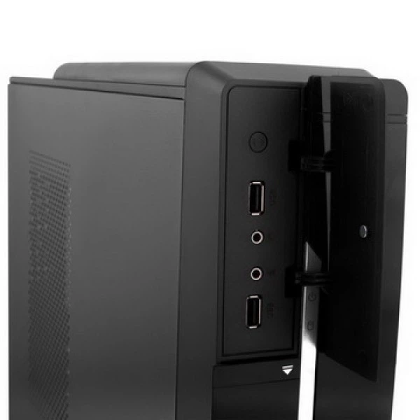 Корпус Logicpower S608 BK 400W Slim, 8см, 2хUSB2.0, Black – фото ...