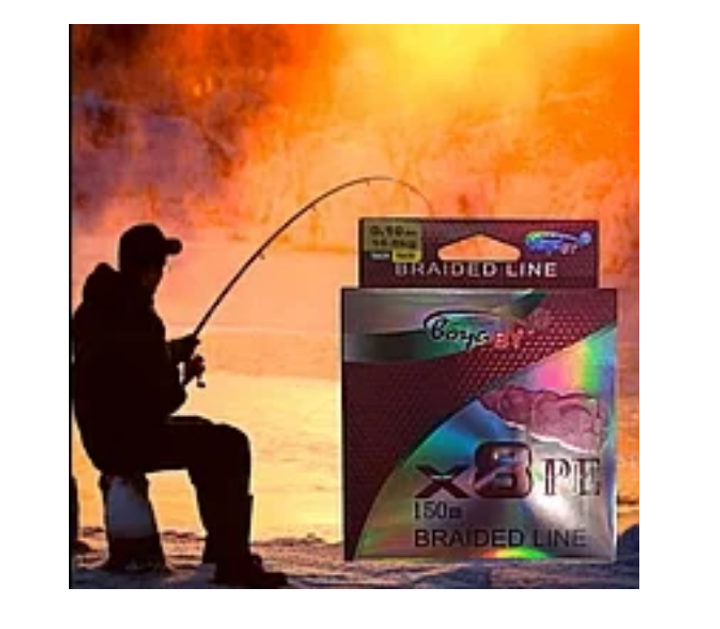 Шнур рыболовный 8-ми жильный Boya BY BRAIDED LINE X8 PE 150м 0.14мм ...