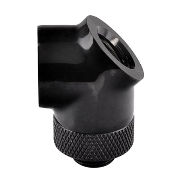 Фитинг для СВО ThermalTake Pacific G1/4 45 Degree Adapter Black (CL ...