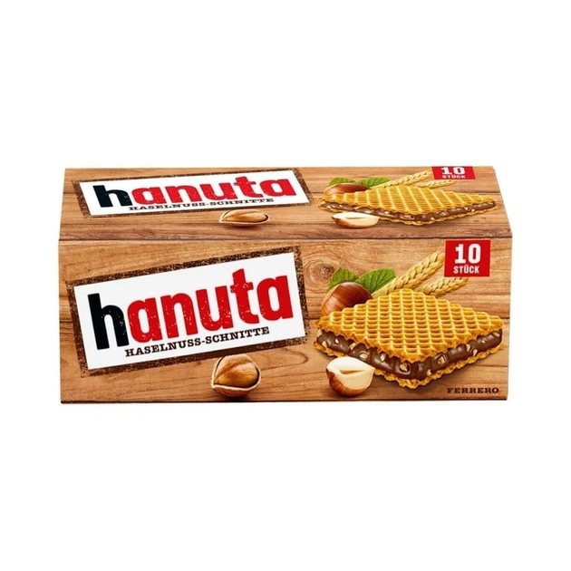 Вафли Hanuta T10, 220 г – ROZETKA. Купить Вафли Hanuta T10, 220 г от ...