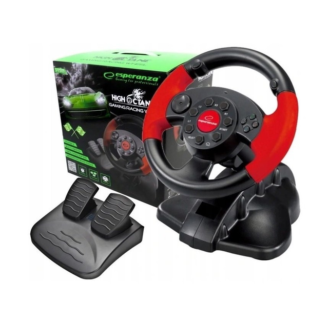 Игровой руль з педалями высокооктановое ПК/ PSX/ PS2/ PS3 EG103 – фото ...