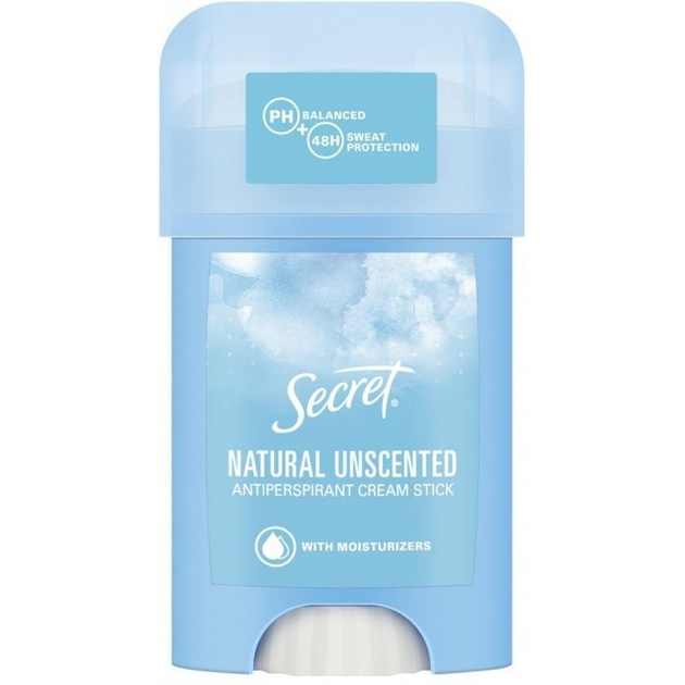 Кремовый антиперспирант Secret Natural Unscented, 40 мл от продавца ...