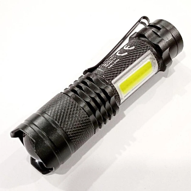 Фонарь ручной аккумуляторный Panther PT-4011U XPE COB LED ZOOM 500 Lumen – фото, отзывы ...