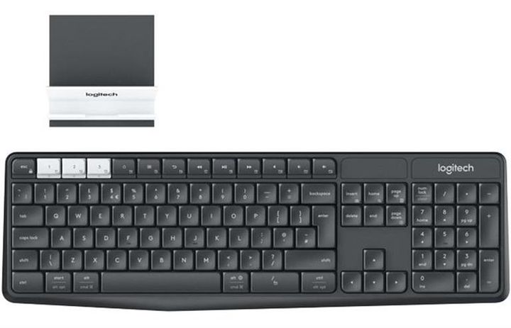 Клавиатура беспроводная Logitech K375s Multi-Device Keyboard Wireless ...
