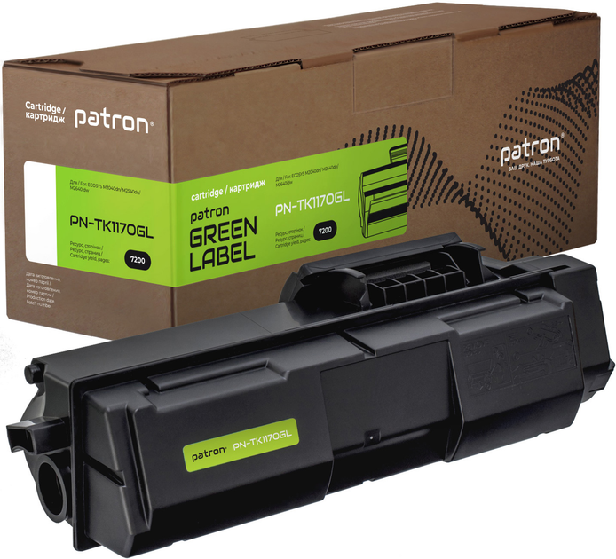 Тонер-картридж Patron Green Label совместимый аналог Kyocera Mita TK ...