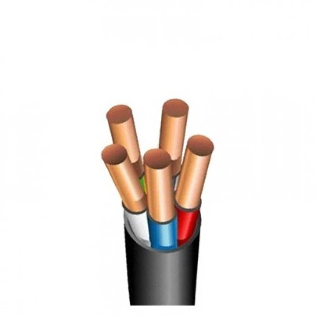 Провод ГОСТ ВВГп нгд (LS) 5х10 мм² медь 25 м бухта – низкие цены ...