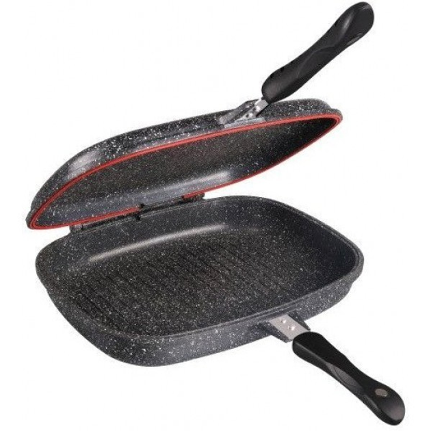Сковорода-гриль двухсторонняя 32 см Bohmann BH-1700-32MRB – низкие цены ...