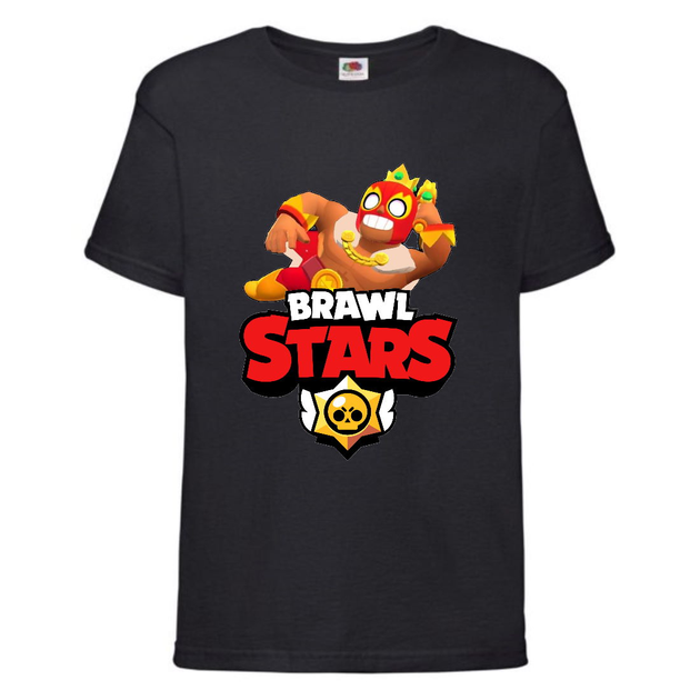 Футболка детская Бравл Старс Король Эль Примо (Brawl Stars El Primo ...