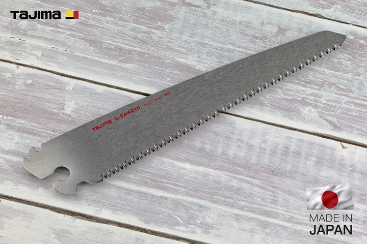Сменное полотно TAJIMA G-SAW для садовых пил 0,7 мм 210 мм 9 TPI 1104-0337 – купить онлайн на ...