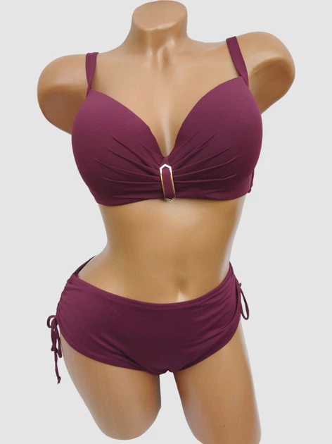 Женский однотонный купальник Z.Five 55572-1 бордовый 5XL от продавца: LAMA-SHOP – в интернет ...