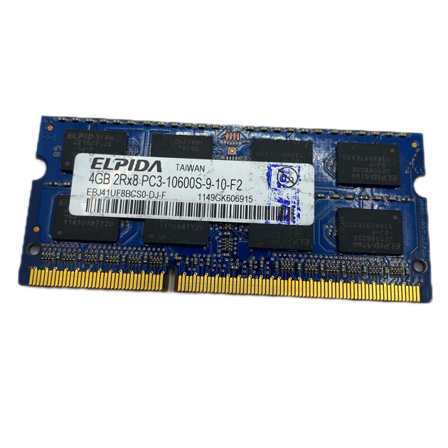 Оперативна память для ноутбука Elpida Sodimm Ddr3 4gb 1333mhz