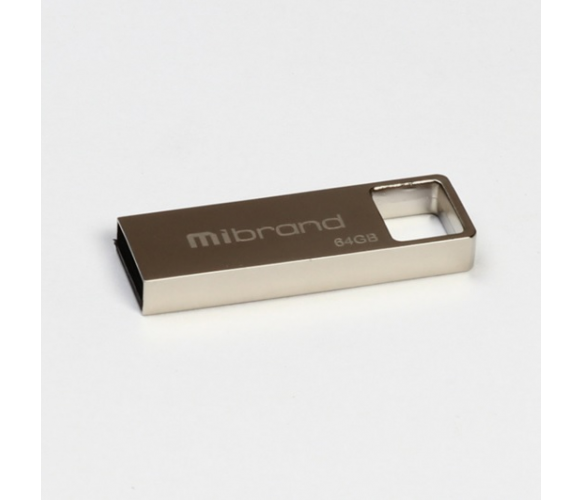 Флэш-накопичувач Mibrand Shark, USB 2.0, 64GB, Metal Design, Blister ...