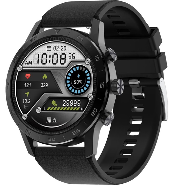 Серые умные часы для мужчины Smart DT07 Dark (164206) – фото, отзывы ...