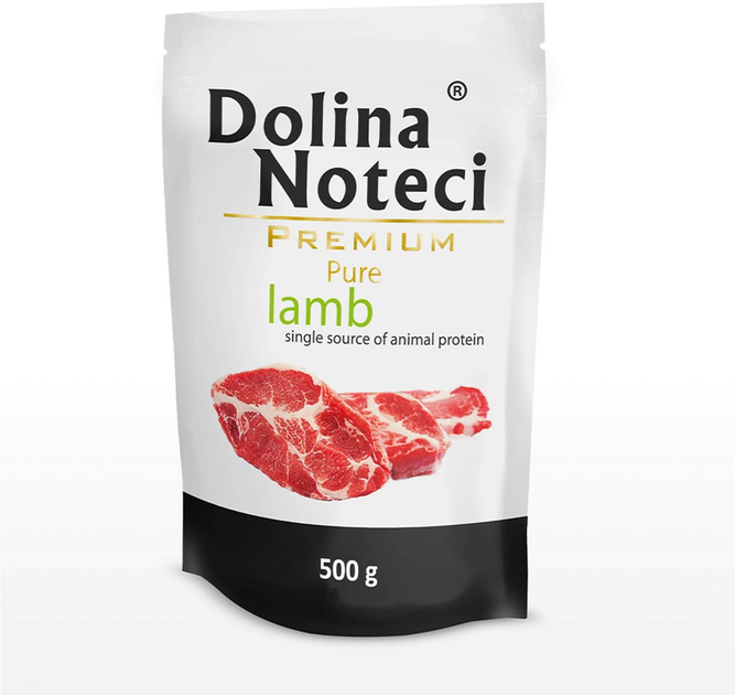 Влажный корм Dolina Noteci Pure для собак с аллергией с ягненком 500 г ...