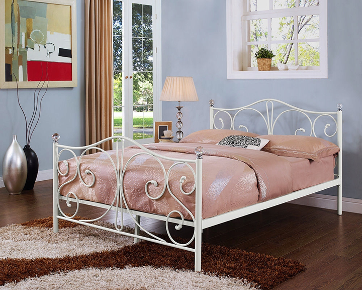 Кровать металлическая двуспальная KidsBunkBed размер 160х200 см цвет ...